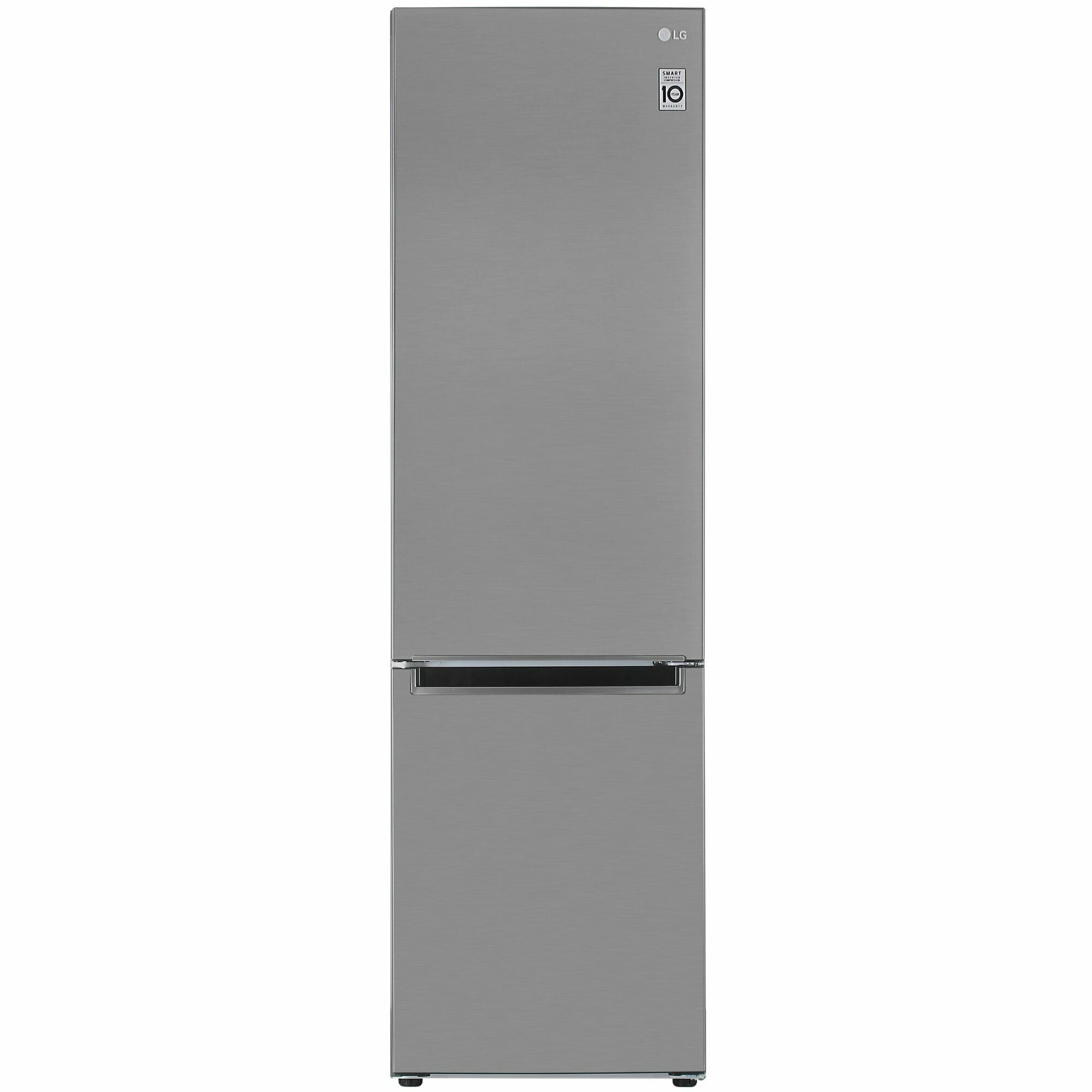 Холодильник LG GA-B509MMZL, серебристого цвета, инверторный, с No Frost