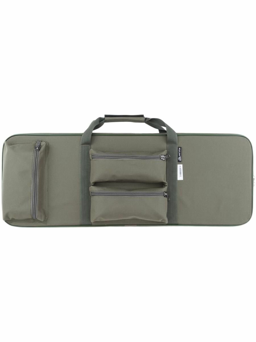 Универсальный чехол для пневматической винтовки УН 65 волна 65х30х7 см. Зеленый