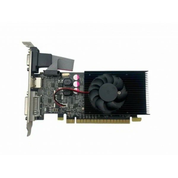 Видеокарта CBR G210 1Gb DDR3, 64bit, 589Mhz, 1*HDMI + 1*DVI + 1*VGA, 31W, Ret VGA-STX210-1G-RTL