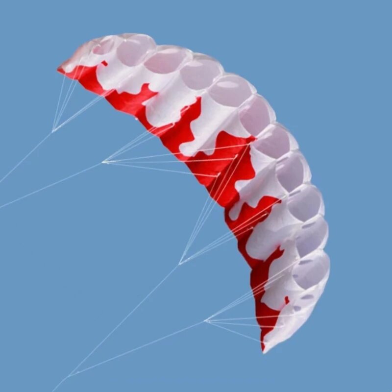 Двухлинейный трюковой кайт Air bounce ikitefly 200 см Красный, белый