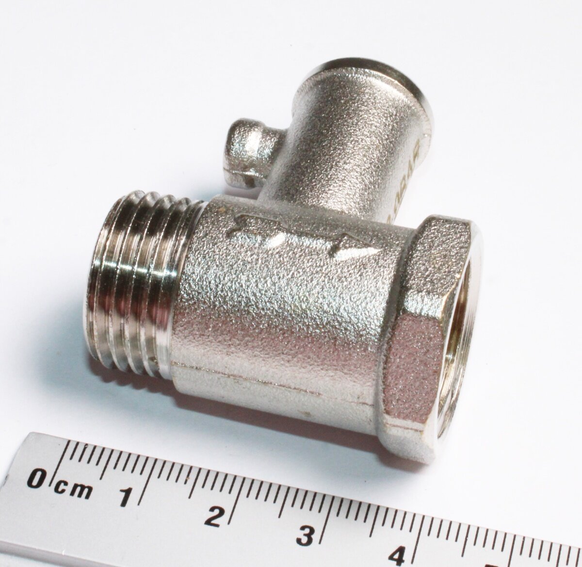 Клапан предохранительный для ЭВН 1/2" 8 бар.(0.8 МПа, без ручки)