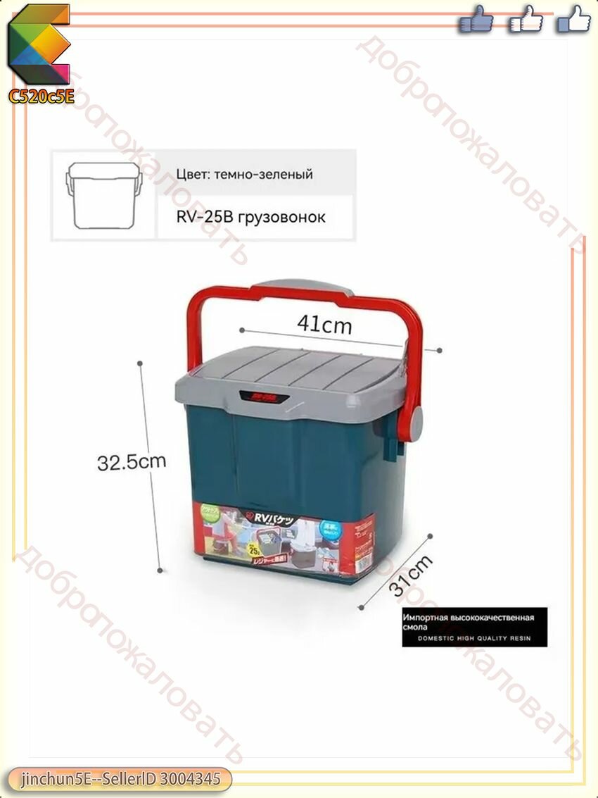 Экспедиционный ящик (бокс, коробка) для хранения IRIS RV BOX