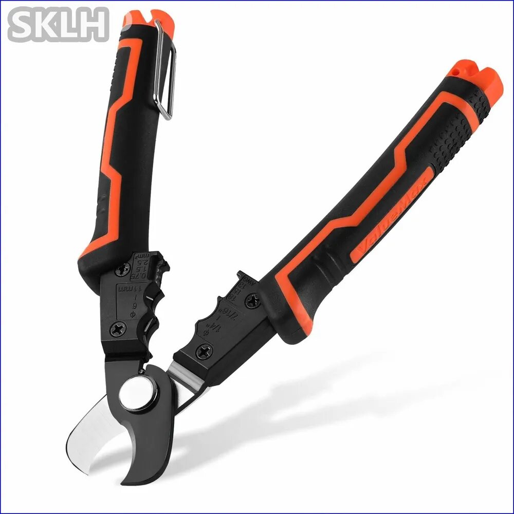 Кабелерез 170 мм со съемником изоляции с проводов/Стриппер-кабелерез