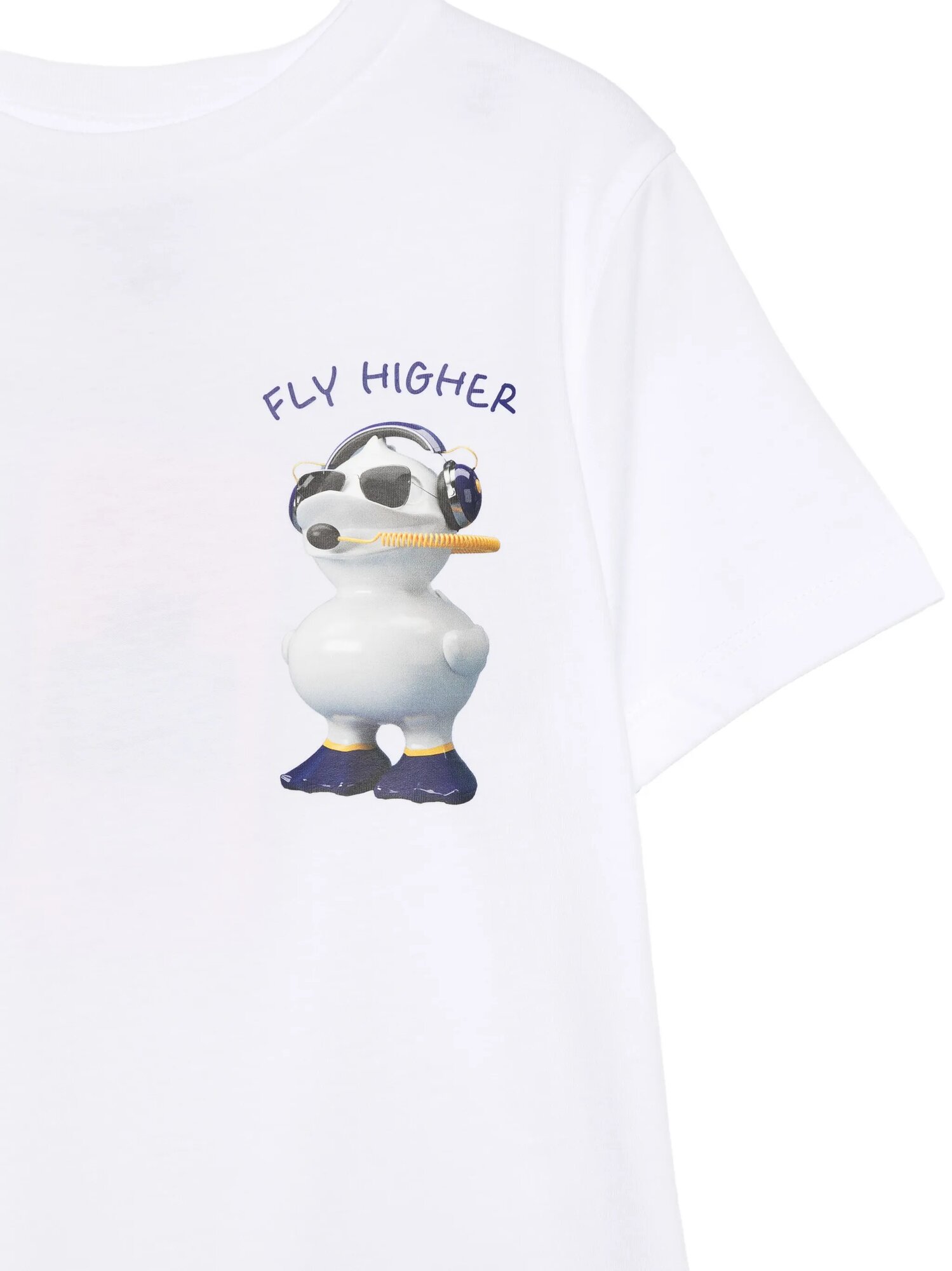 Футболка Save The Duck Graphic T-shirt, размер 3 года, бежевый/белый — фото 1