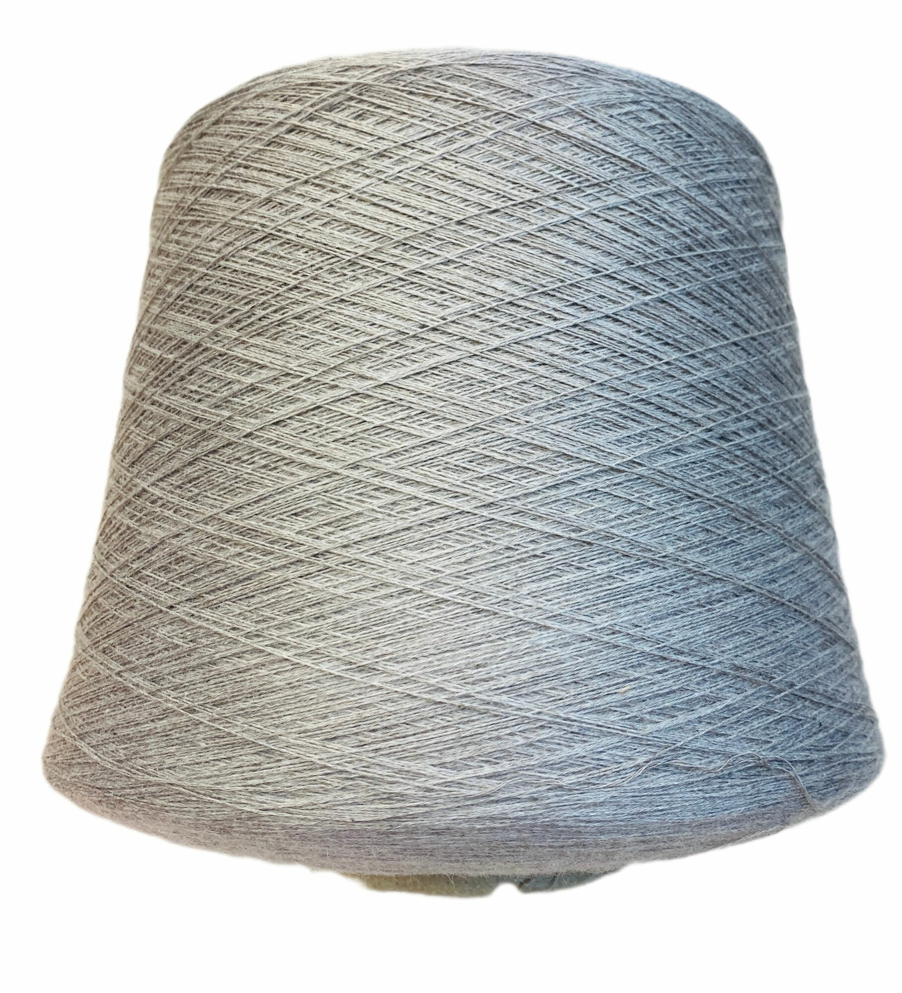 Пряжа на бобине (италия) 85% хлопок 15% кашемир 100г-1650м 200г