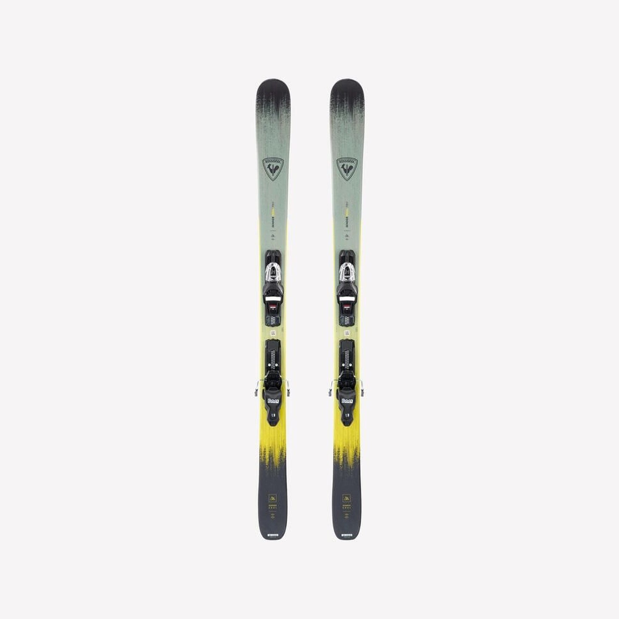 Decathlon Фрирайдные лыжи Rossignol Sender Soul Pro для мужчин и женщин с креплениями 180 см