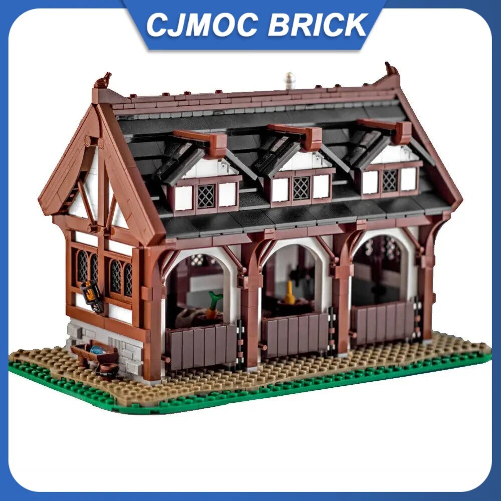 Набор конструкторов MOC-150454 для сборки конюшни