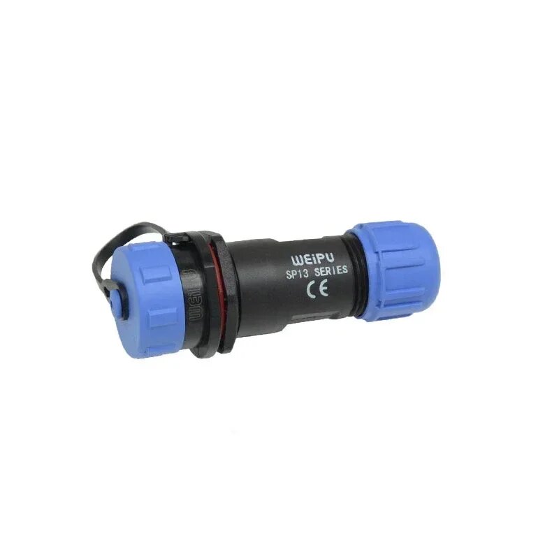 WEIPU SP13, водонепроницаемый разъем, 2 Pin male Socket