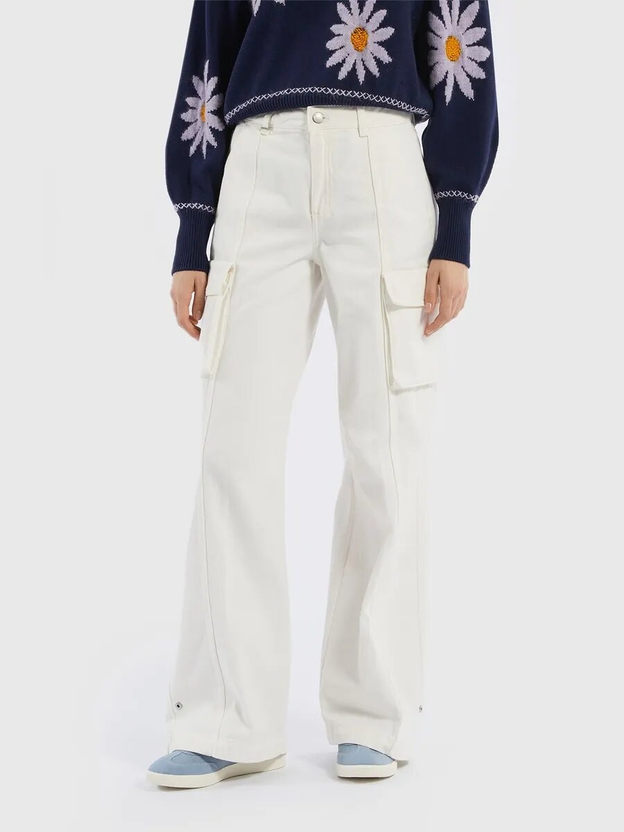 Джинсы карго 