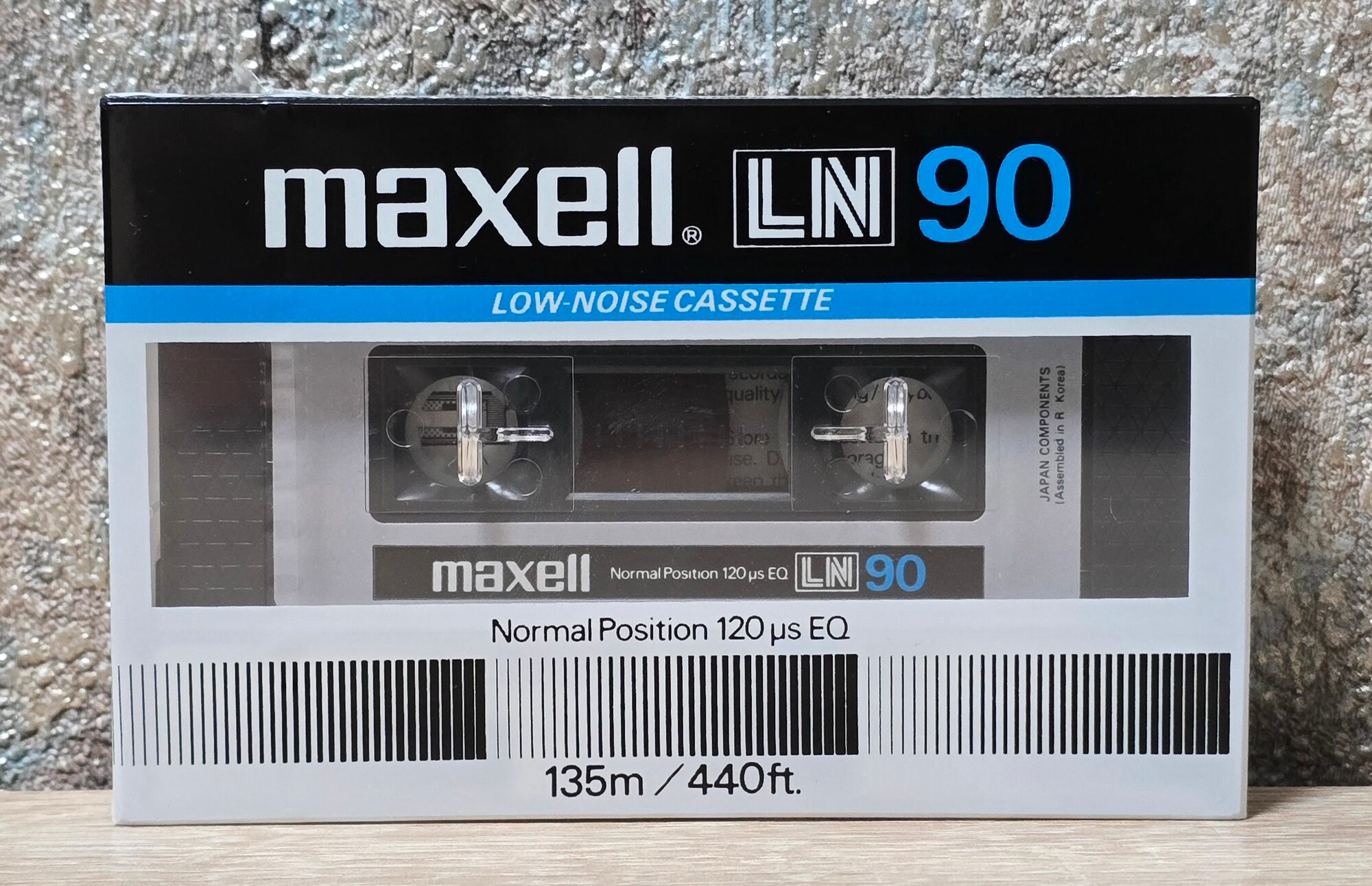 Аудиокассета MAXELL LN черная
