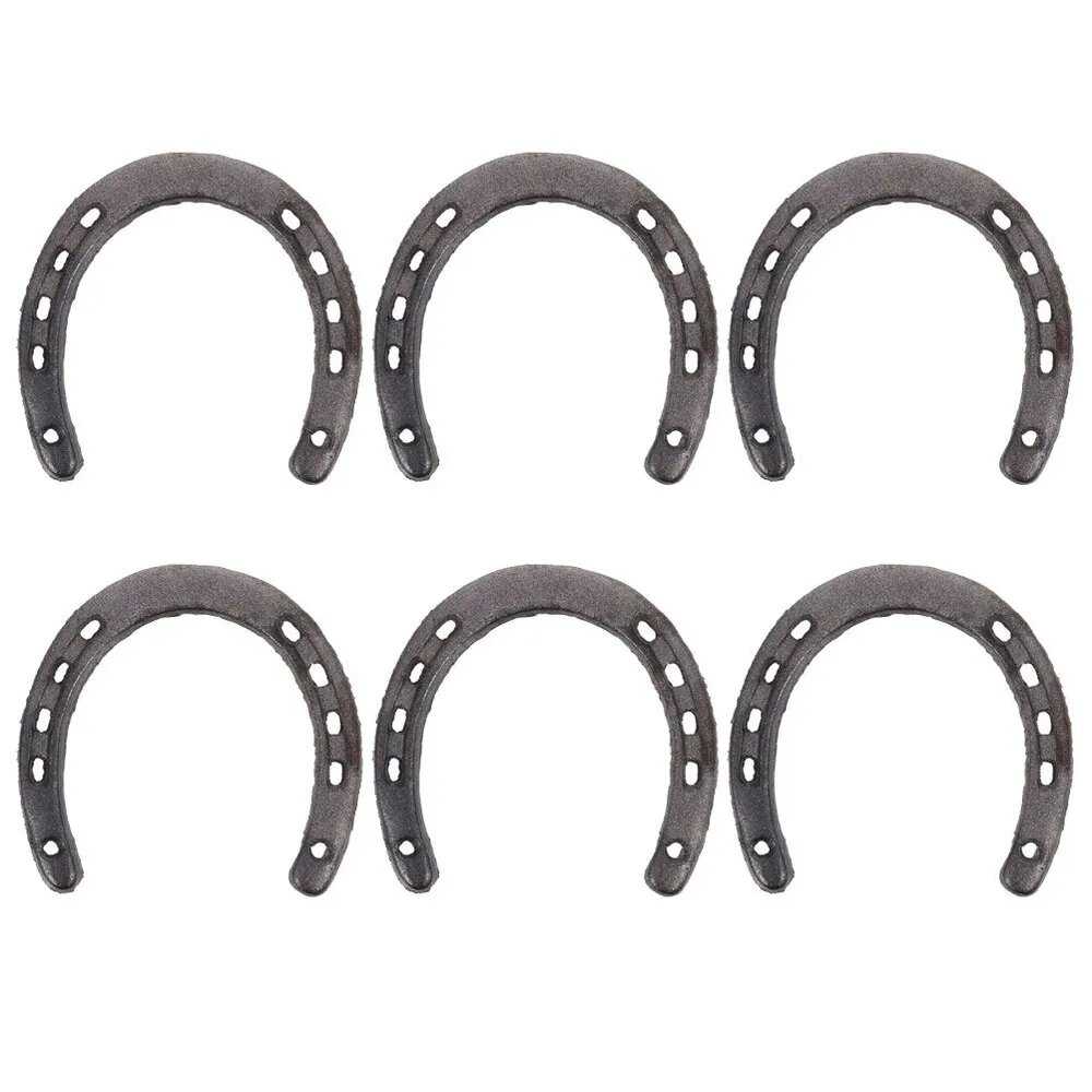 Чугунные Подковы Для Стены, Устойчивые К Ржавчине, 6 Штук