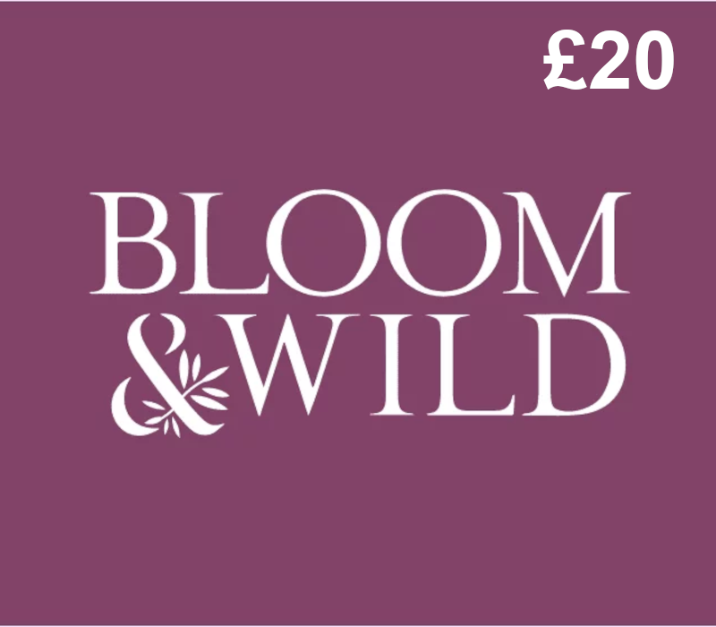 Bloom & Wild £20 Подарочная карта UK