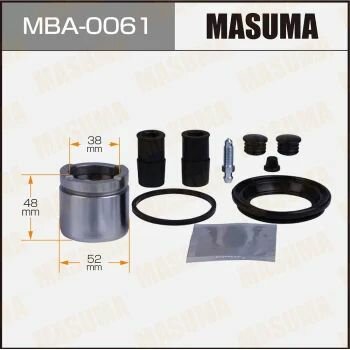 Ремкомплект тормозного суппорта с поршнем d-52 MASUMA, 252901 front