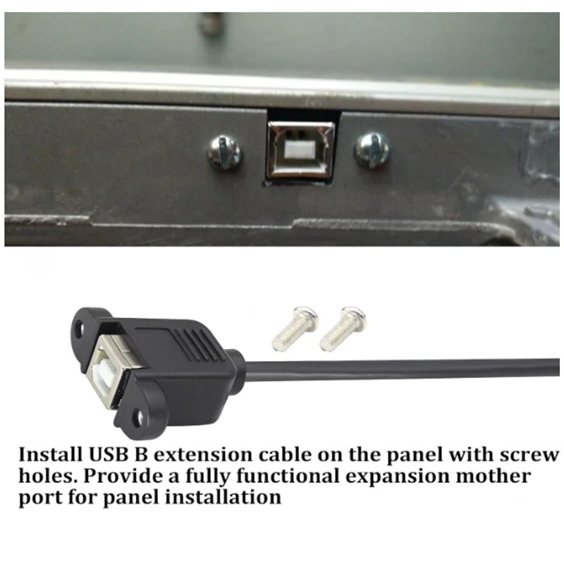 Micro USB - USB-B кабель 0.3m CableCC — фото 1