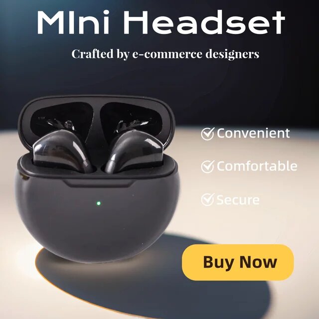 Миниатюрные Bluetooth-наушники, беспроводные портативные наушники, наушники для громкой связи с микрофоном, подходят для мобильных телефонов.