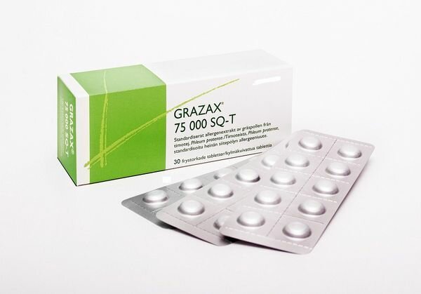 Гразакс таблетки-лиофилизат 75000 SQ-T 30шт