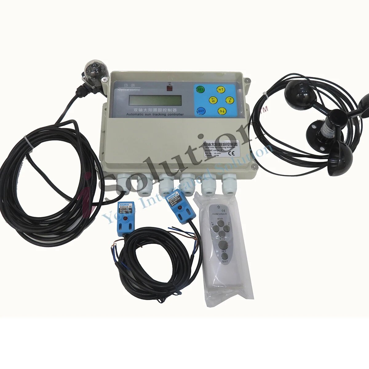 XMYC-3 Контроллер солнечного трекера с датчиком скорости ветра Type 5