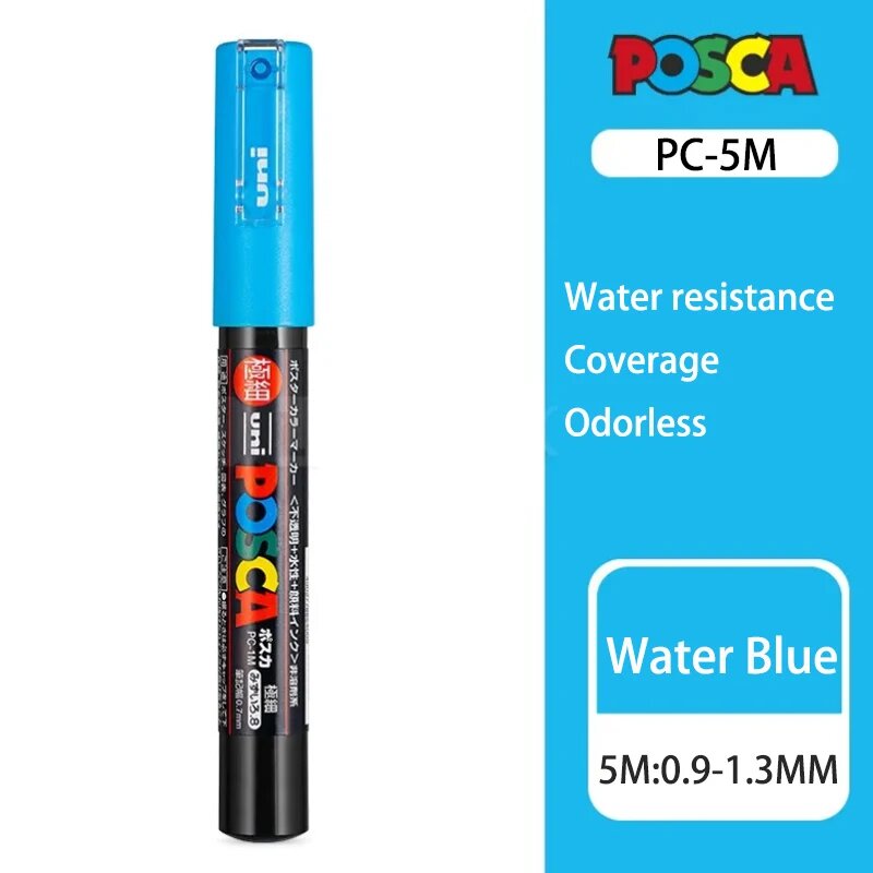 Маркеры Uni Posca PC-1M акриловые