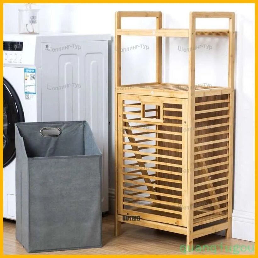 Стеллаж для ванной, 39х100х8 см