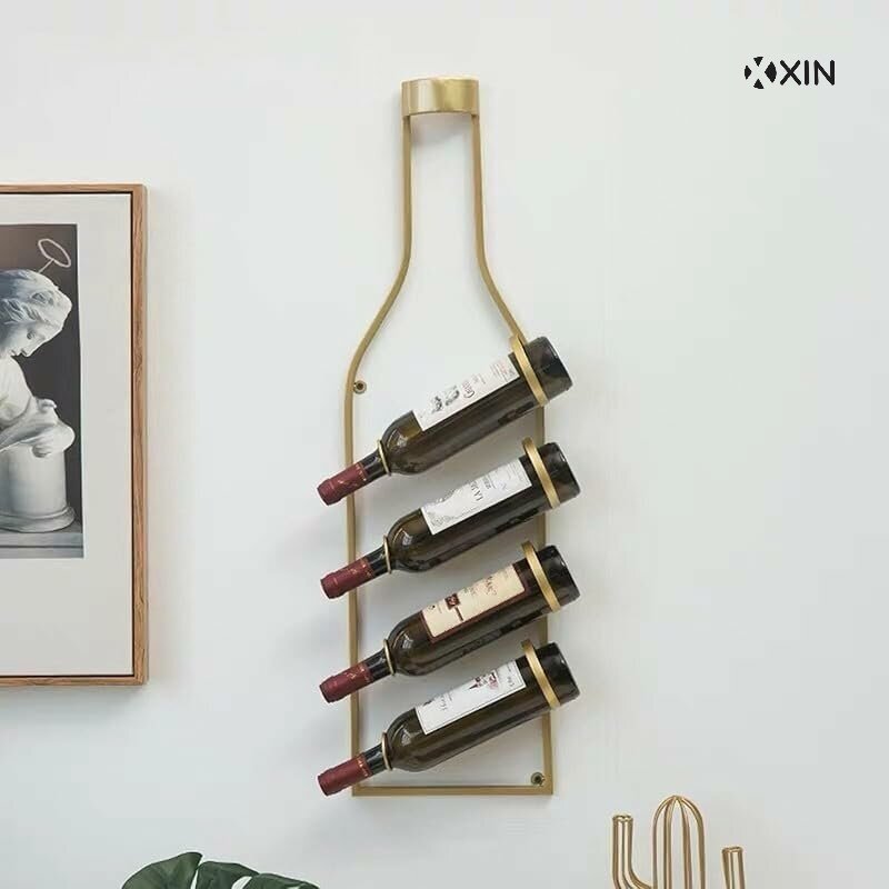 Современная настенная винная полка, Современная настенная винная полка