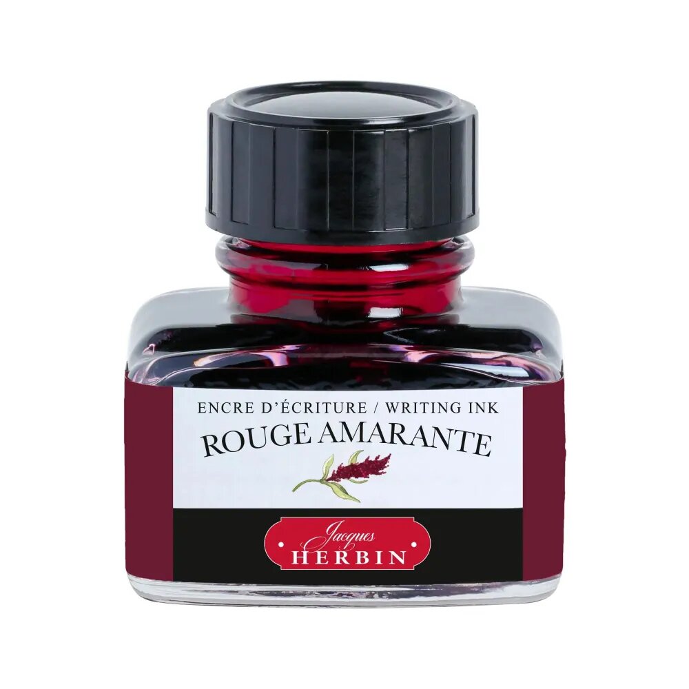 Herbin Чернила Rouge Amarante Красные для перьевых ручек 30 мл