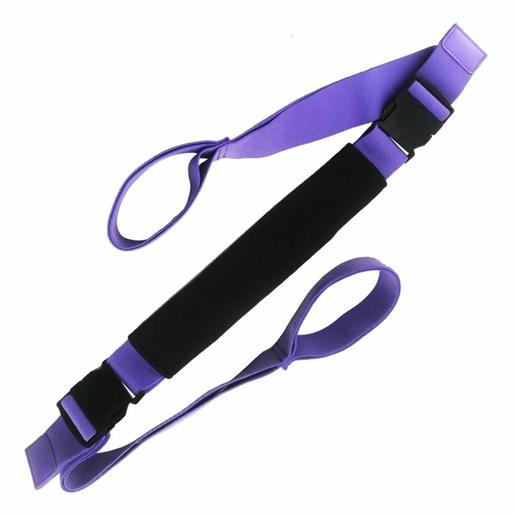 Эластичная лента для йоги и пилатеса, Фиолетовый