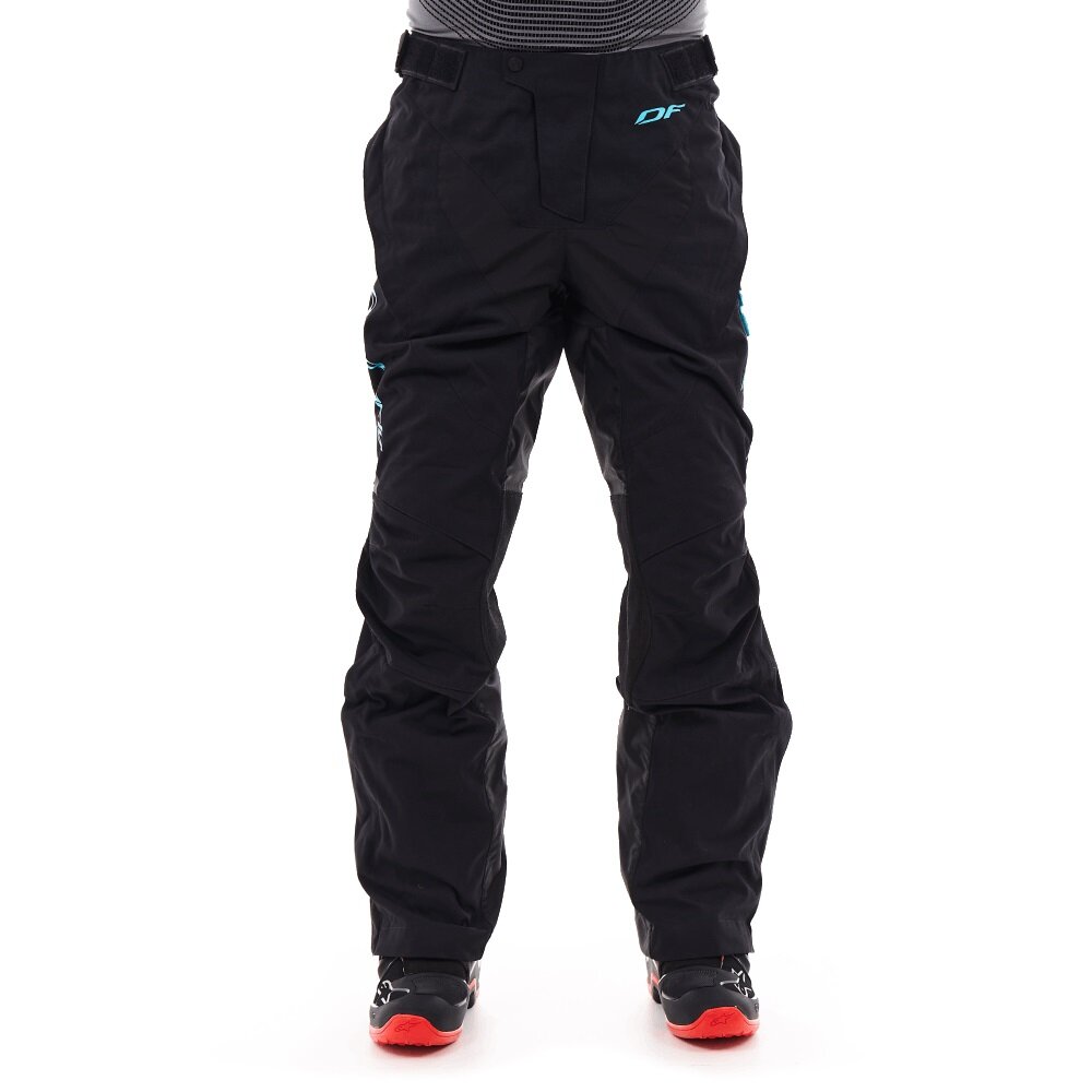 Мотоштаны Dragonfly Freeride-pants Black-blue. XL. Черный-синий