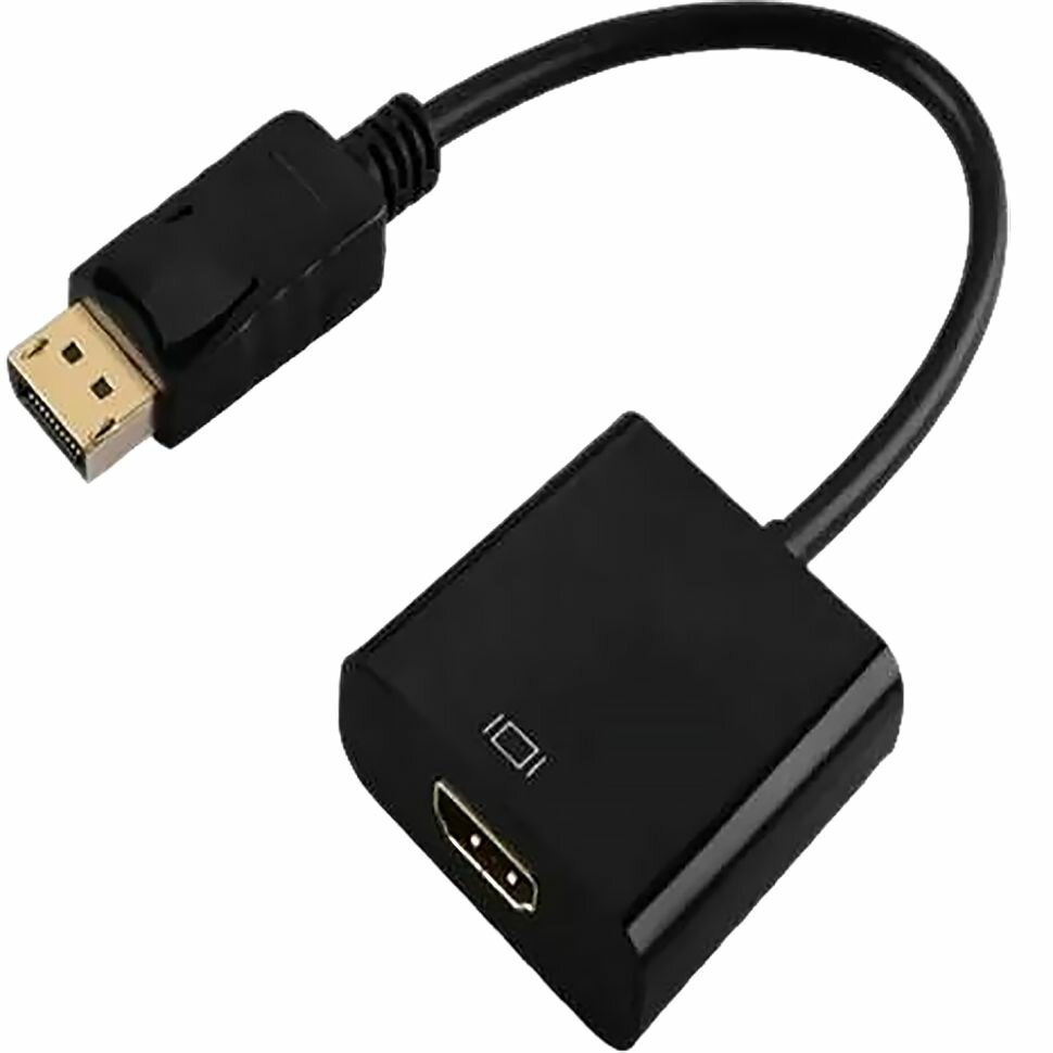 Адаптер Digitalfoto H04 DisplayPort - HDMI кабелем 20см (M - F)