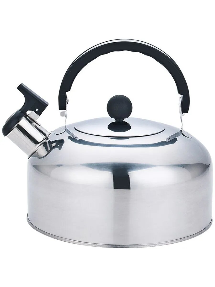 Чайник со свистком Appetite, нержавеющая сталь, 2 л