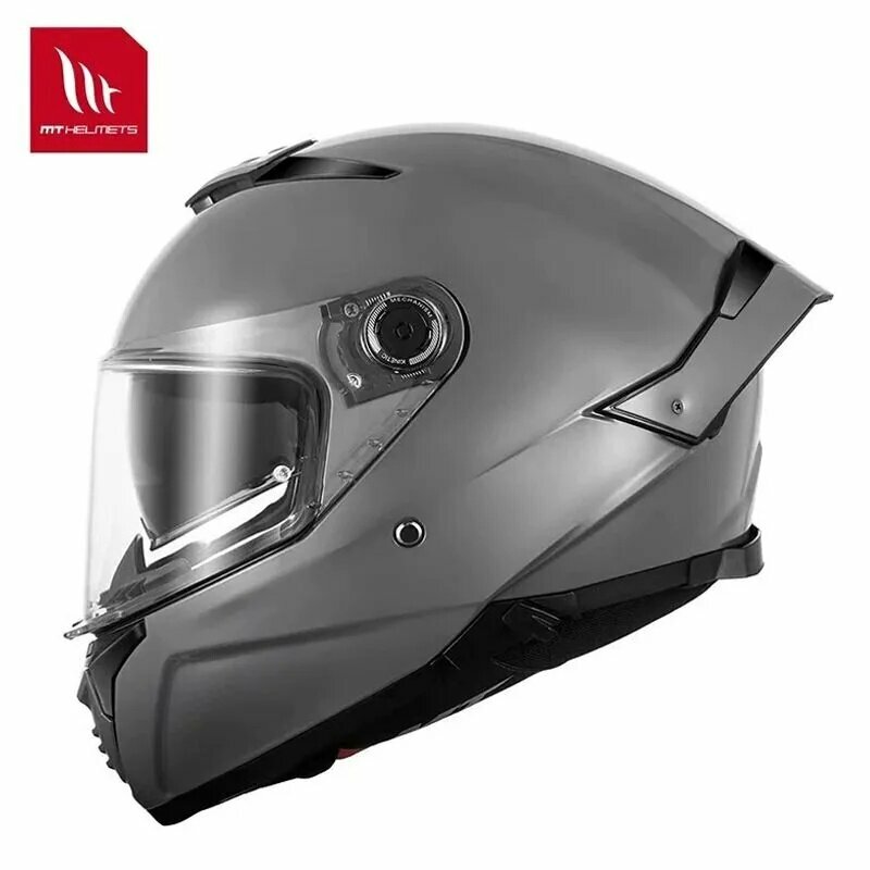 MT HELMETS Мотошлем, цвет: серый, размер: XL