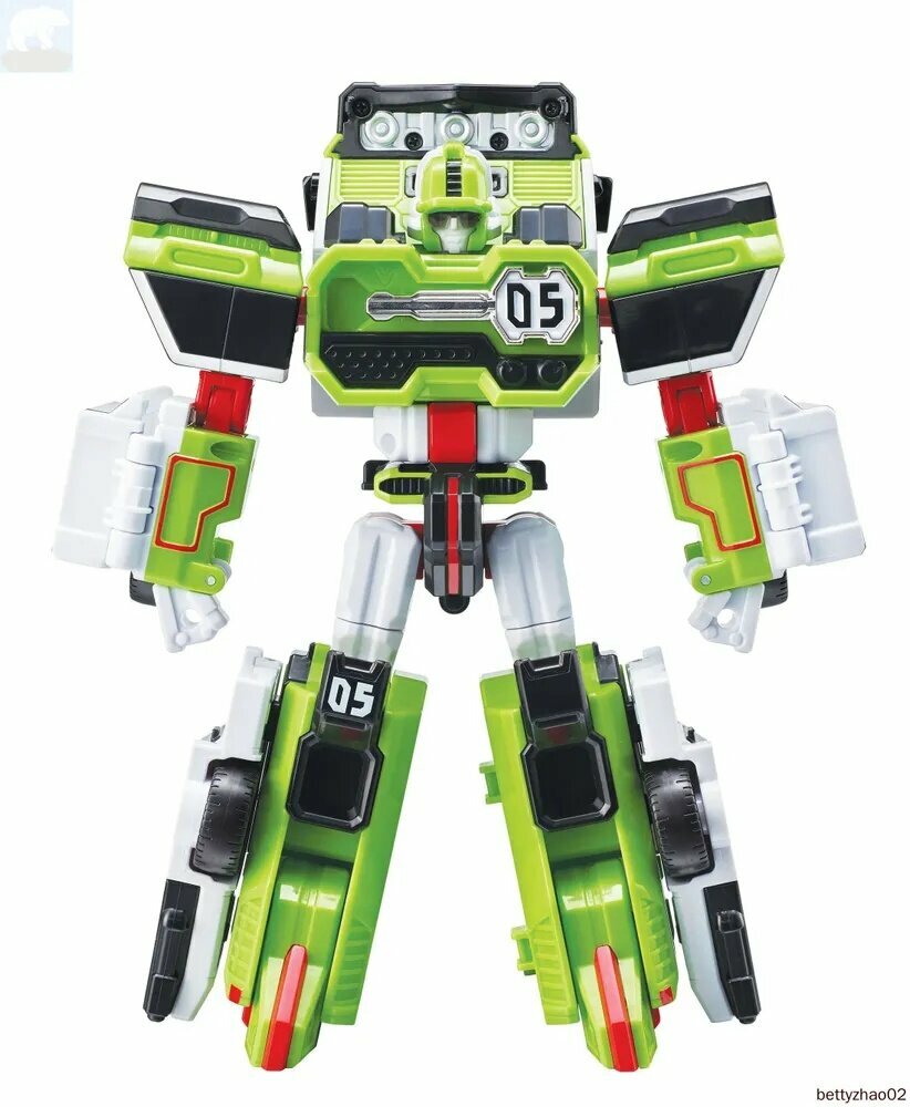 Робот Трансформер Tobot, Тобот Детективы Галактики Бас Кинг, Young Toys, 301134