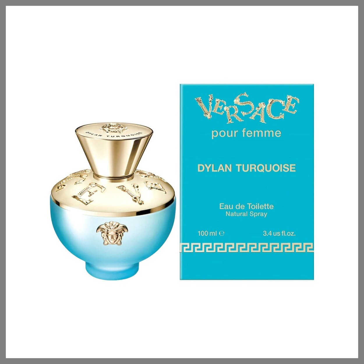 Versace Dylan Turquoise Pour Femme туалетная вода 100мл уценка