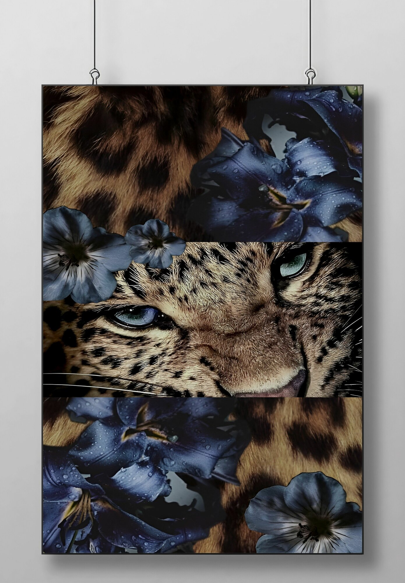 Постер / Плакат Леопард Эстетика (Leopard)