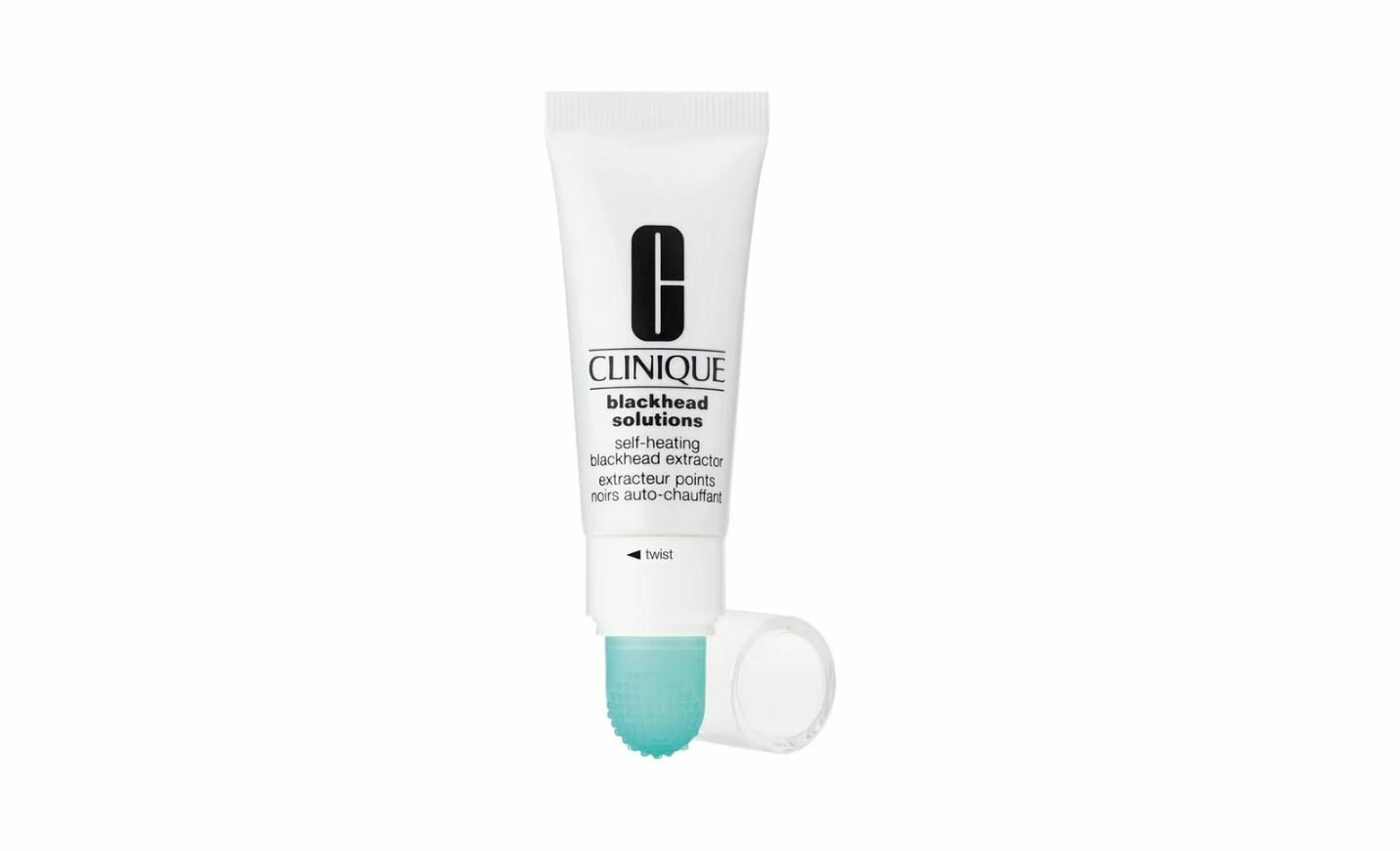 Clinique Blackhead Solutions Self-Heating Blackhead Extractor Разогревающее средство для лица против черных точек, 20 мл