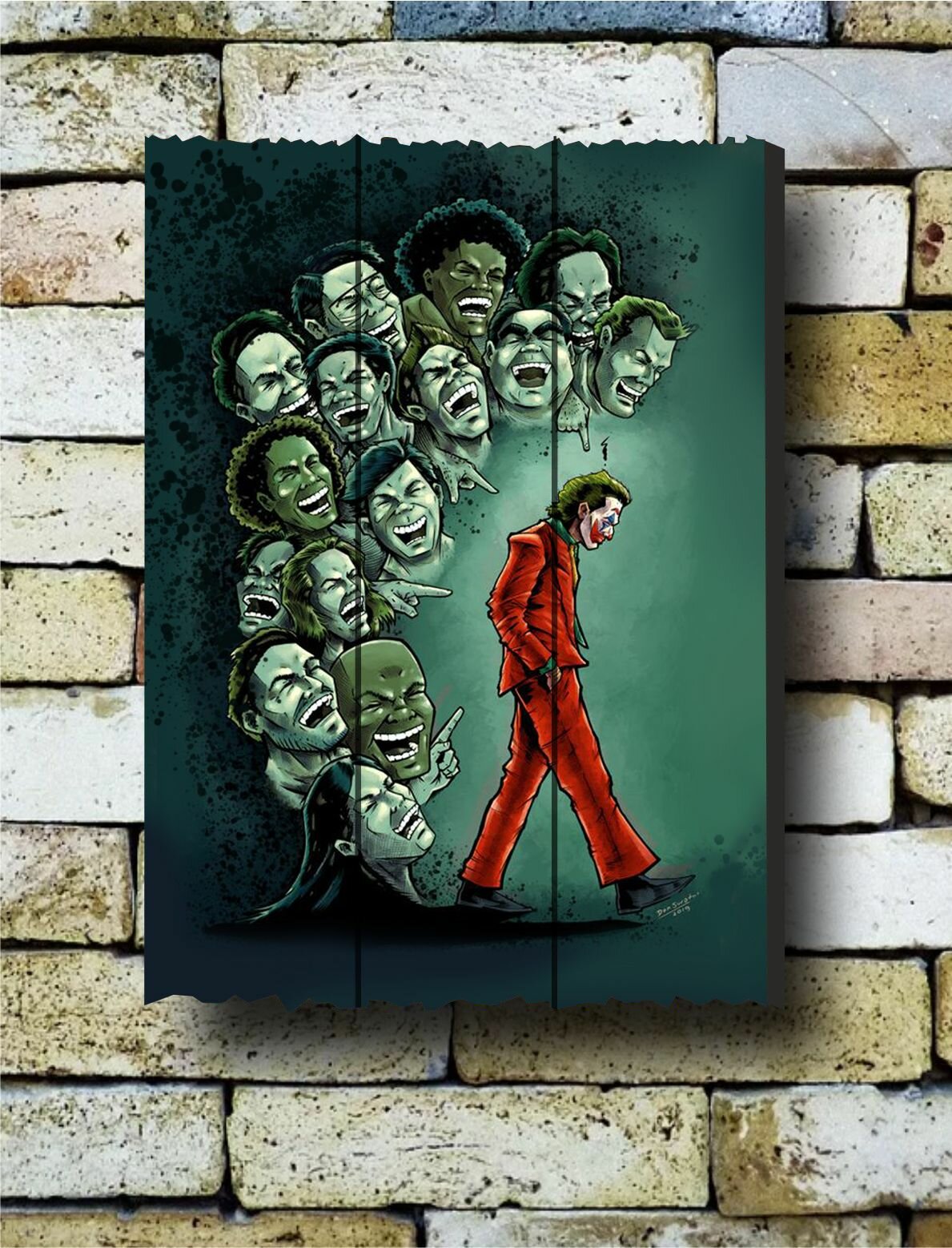 Картина на досках Джокер 6 Joker