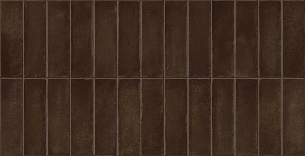 Керамогранит Gayafores Deco Artis Коричневый глянцевая 32x62,5 см