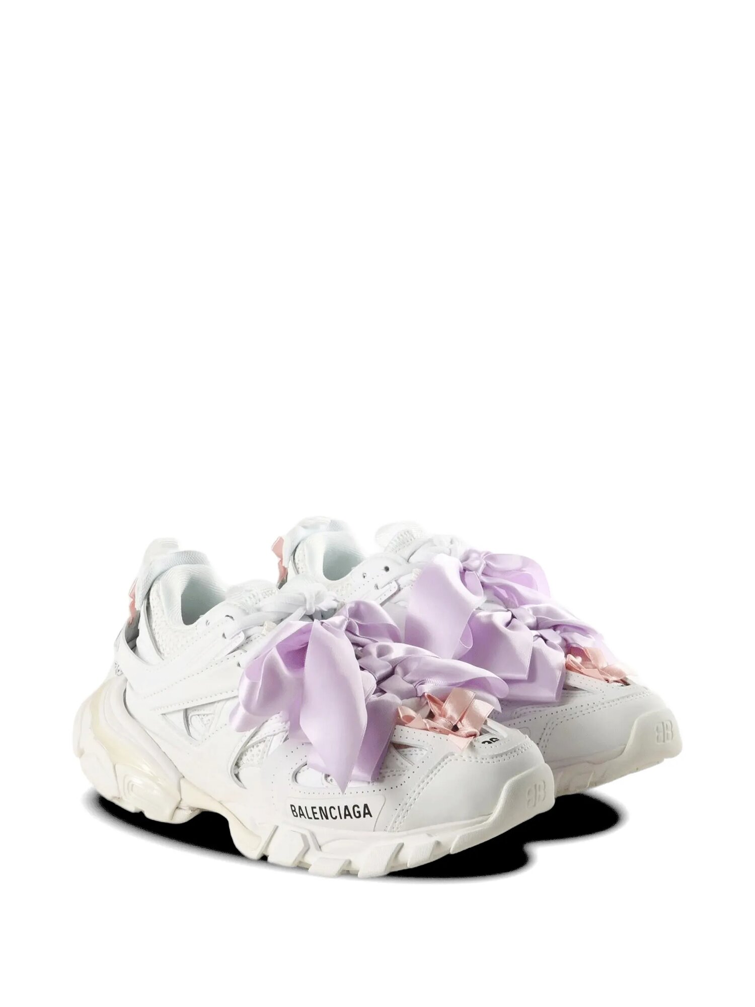 Кроссовки BALENCIAGA Track, размер 39, бежевый/белый — фото 1