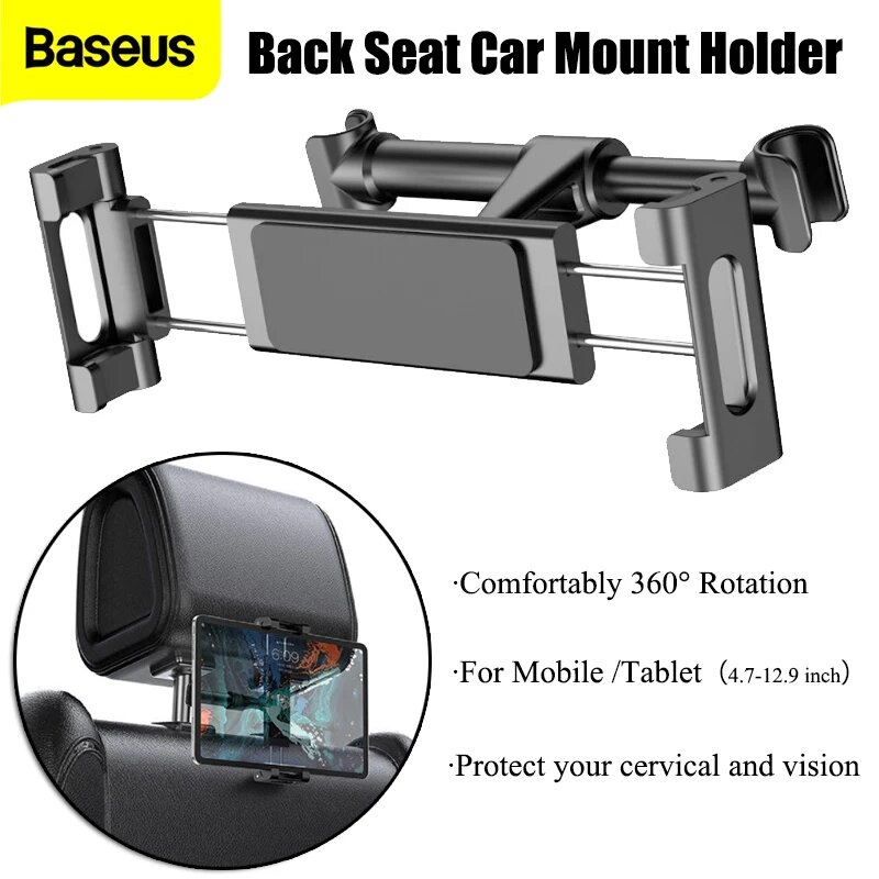 Держатель для телефона Baseus в авто, Upgrade Black