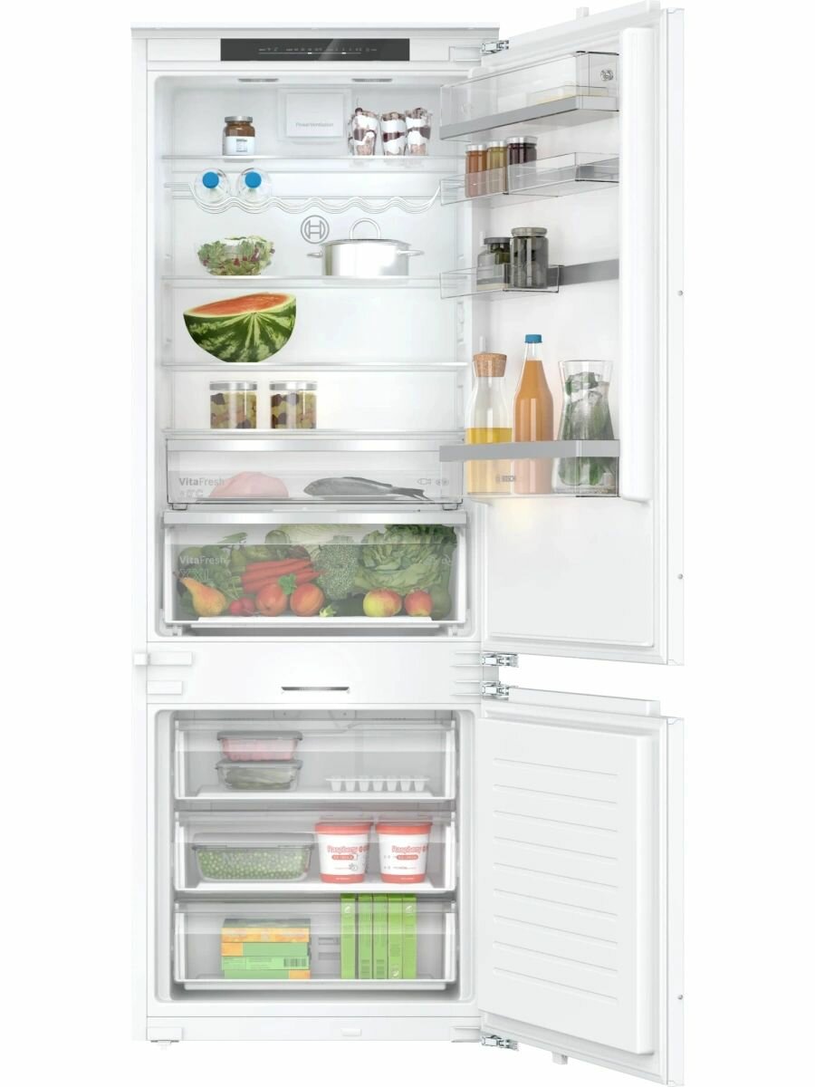 Bosch Встраиваемый холодильник двухкамерный KBN96ADD0 белый