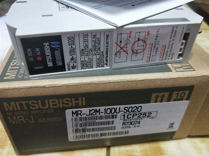Модуль MITSUBISHI AC SERVO DRIVER MR-J2M-10DU-S020