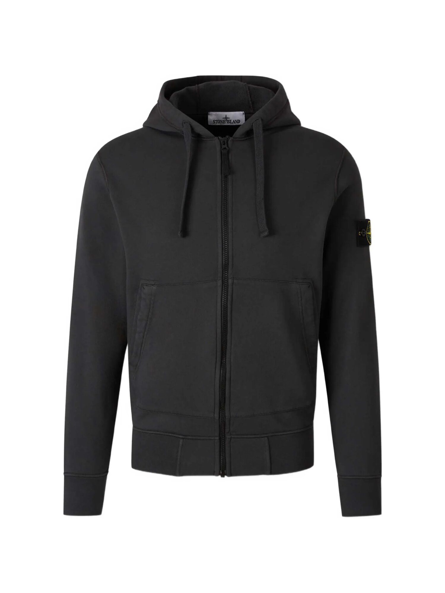 Худи Logo-patch zip-up hoodie