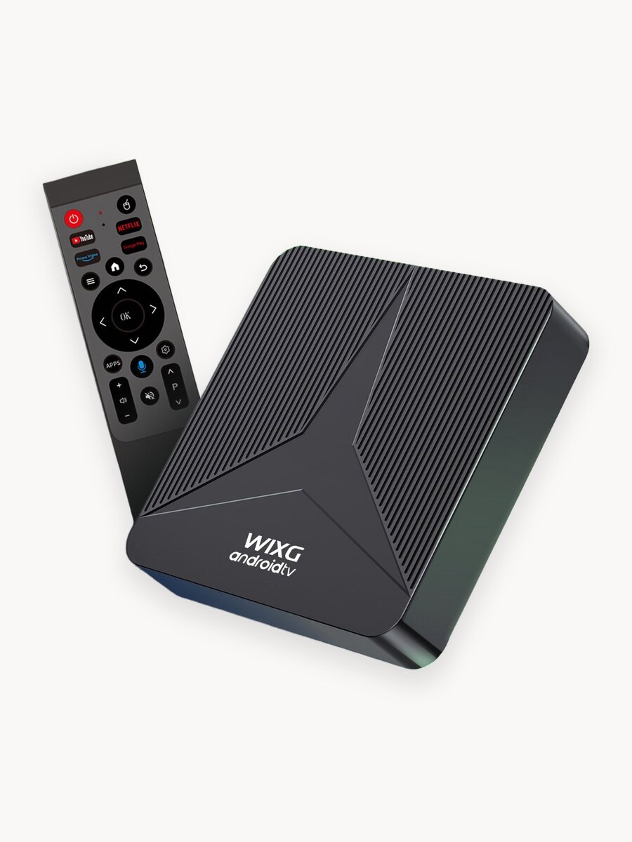 Медиаплеер лучшая приставка для телевизора с медиаплеером , Bluetooth, Wi-Fi, Андроид 14, 2Гб + 16 Гб