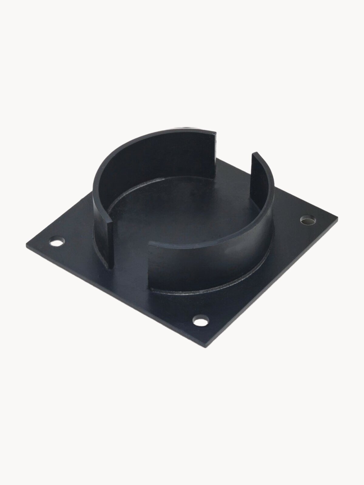 Оголовок для сваи, стальной, опора 150х150 мм, для Винтовой сваи 114мм толщина 4 мм