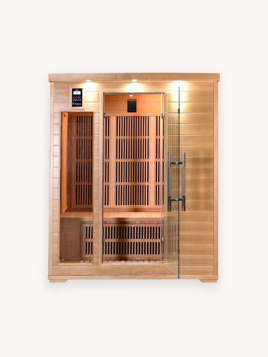 Инфракрасная сауна (кабина) SaunaMagic Classic CS Medium, артикул SM-C3-CS