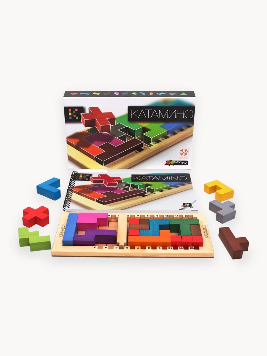Настольная игра головоломка "Катамино" для детей 3+, Стиль Жизни
