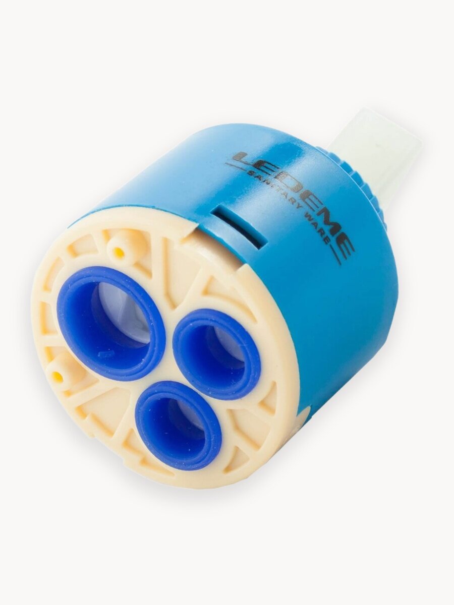 Картридж LEDEME L51 для однорычажного смесителя, универсальный, синий, 35мм