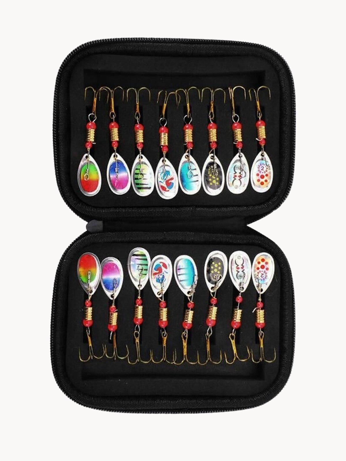 16 шт. Набор блесны воблеры рыболовные воблеры для щуки крючком искусственная приманка