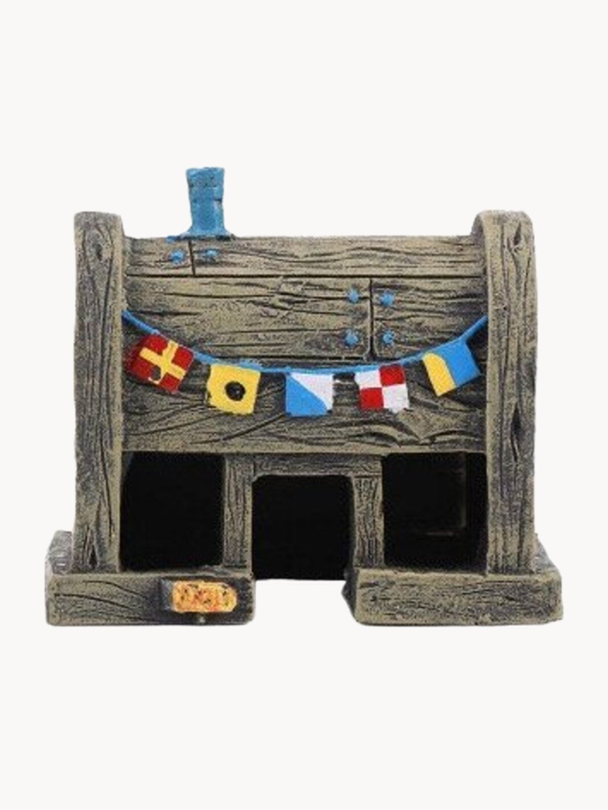 Декорация для аквариума кафе Красти Крабс 8,5*6*8,5 см