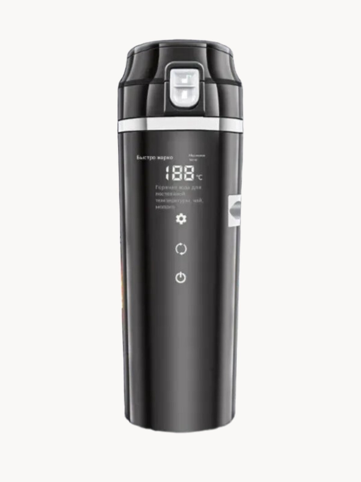 Автомобильный электрический чайник на прикуривателе, 500 мл