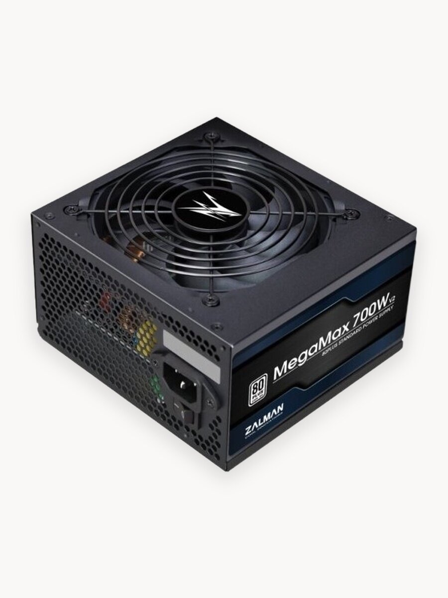 Блок питания Zalman MegaMax, 700W, 80+ Standart, ZM700-TXII (V2)